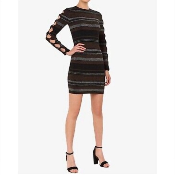 Ted Baker London | Dresses | Nwt Ted Baker London Simona Striped Lurex ...